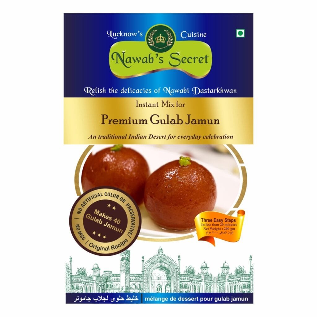 Nawab’s Secret Premium Gulab Jamun Mix – Nawab's Secret: Authentic ...