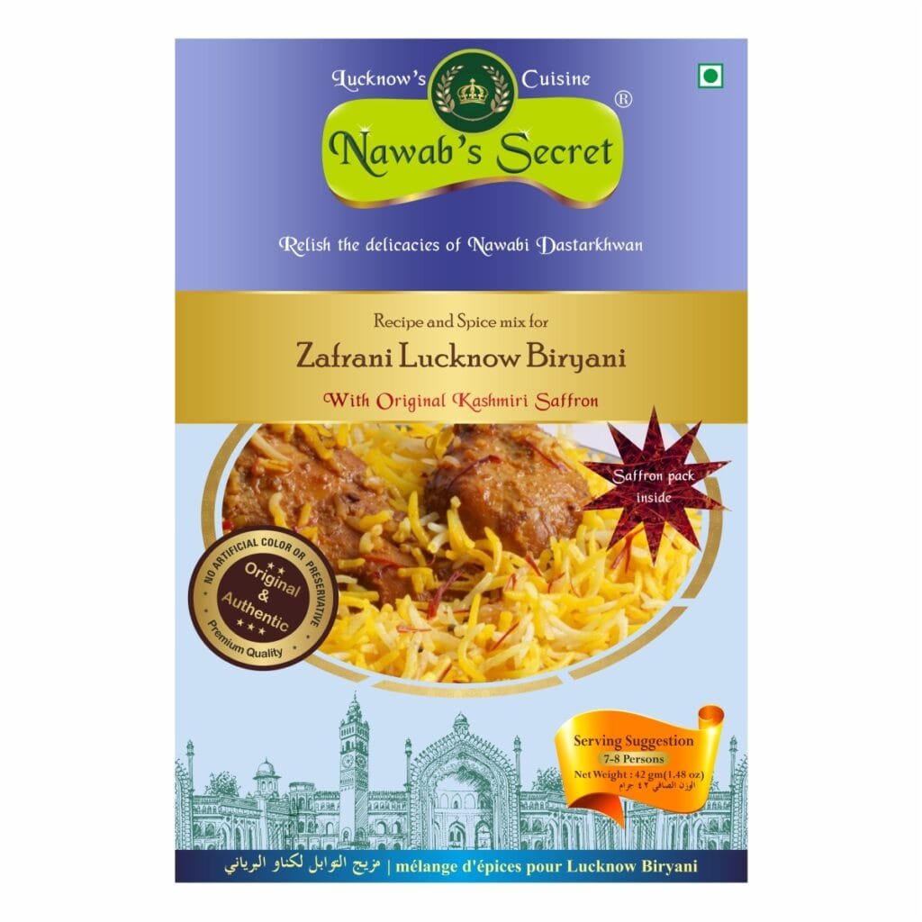 Nawab’s Secret Zafrani Lucknow Biryani – Nawab's Secret: Authentic ...